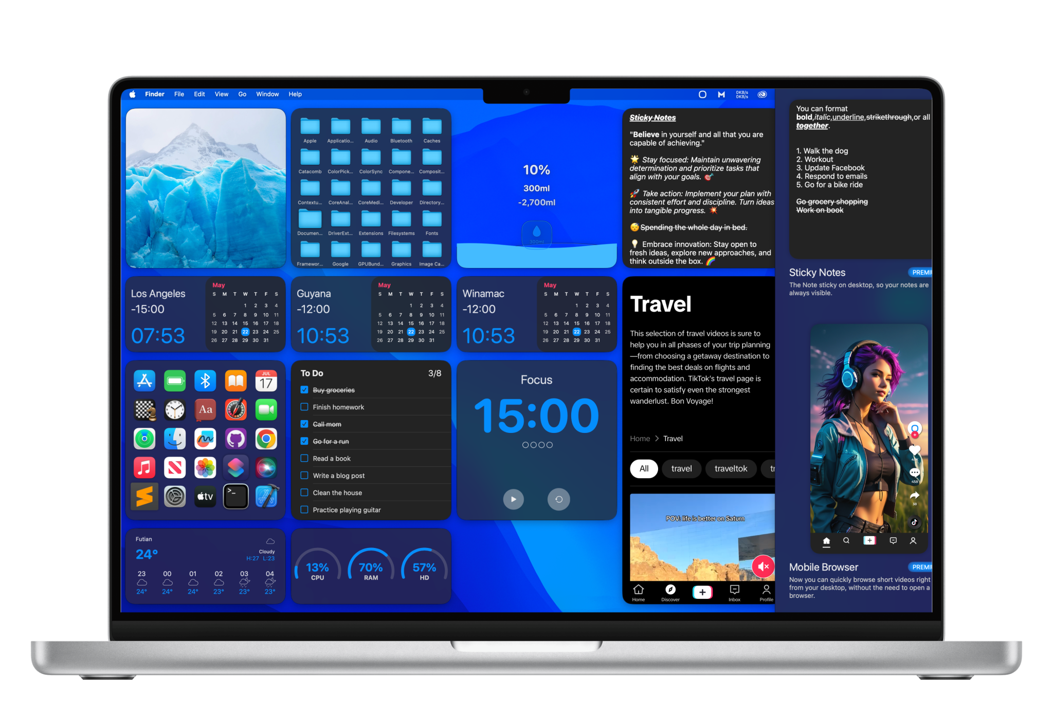Widgetify - macOS Desktop Widgets App
