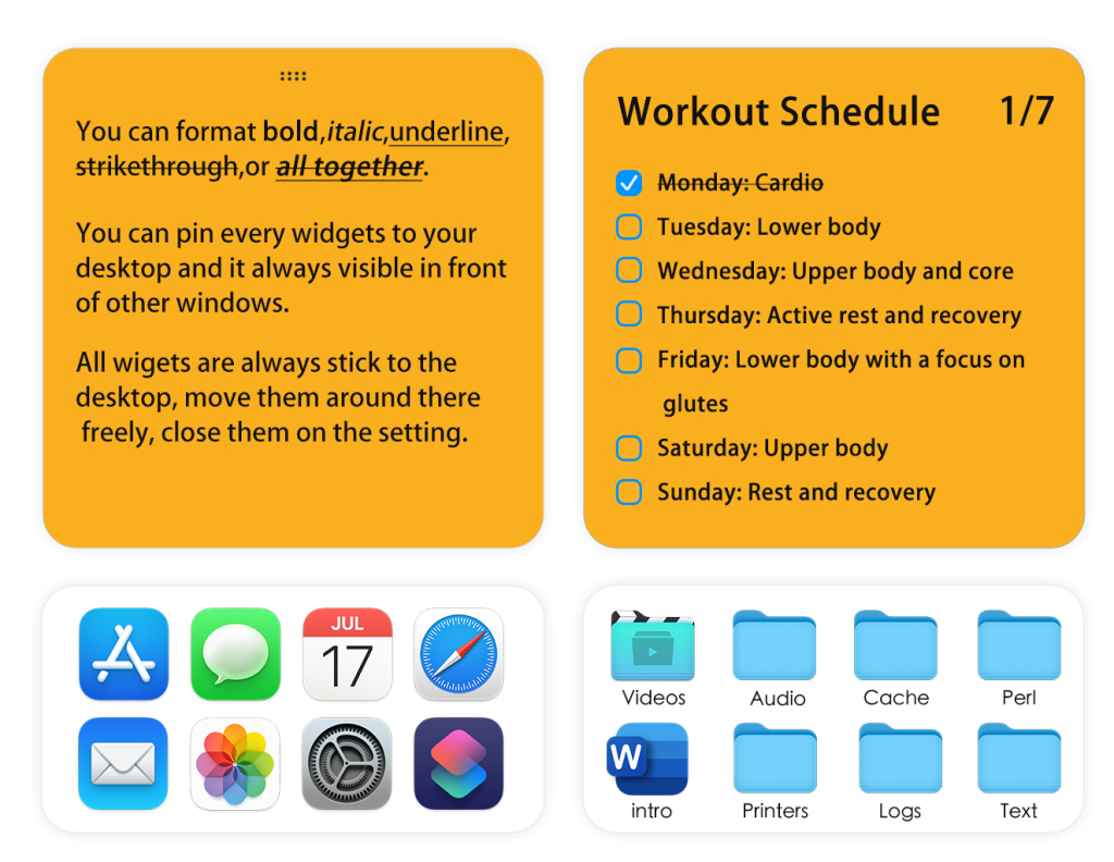 Widgetify - macOS Desktop Widgets App